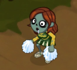 Cheer Leader Zombie | Zombie Restaurant Wiki | Fandom