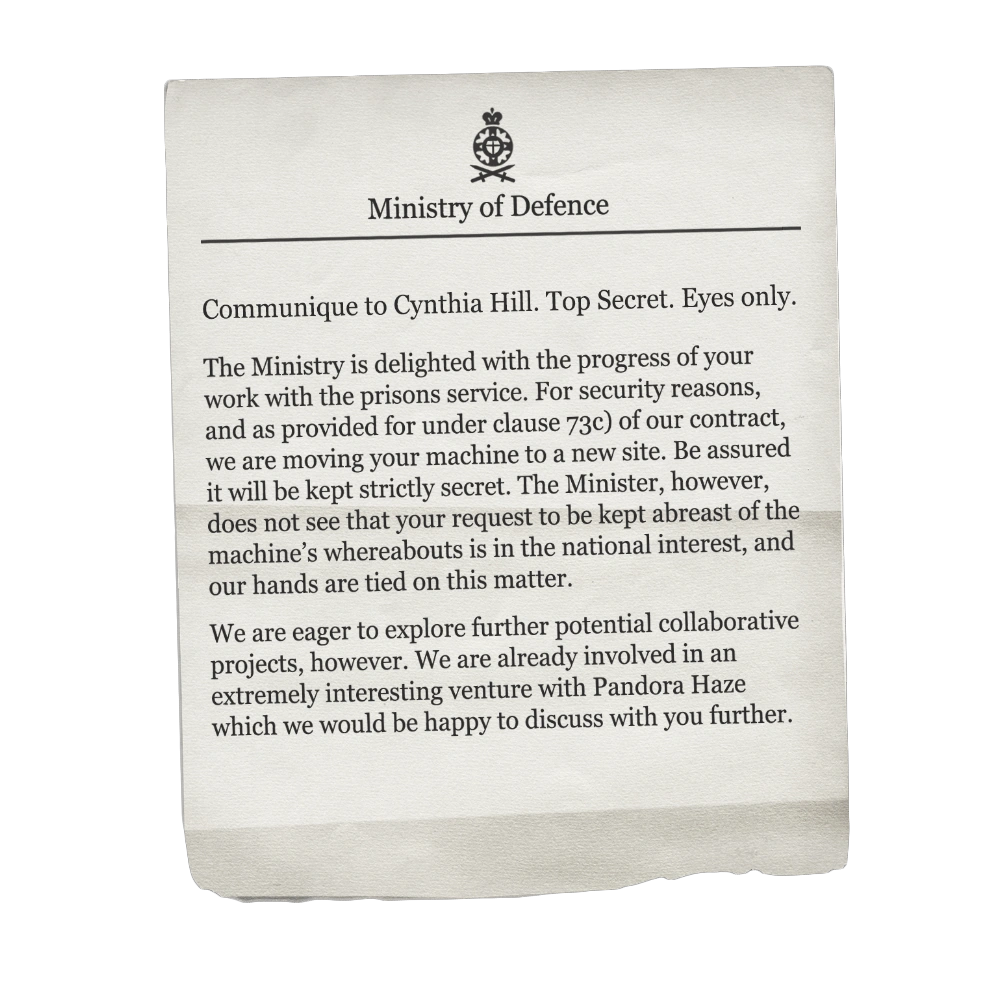 Note From The Ministry | Zombies, Run! Wiki | Fandom