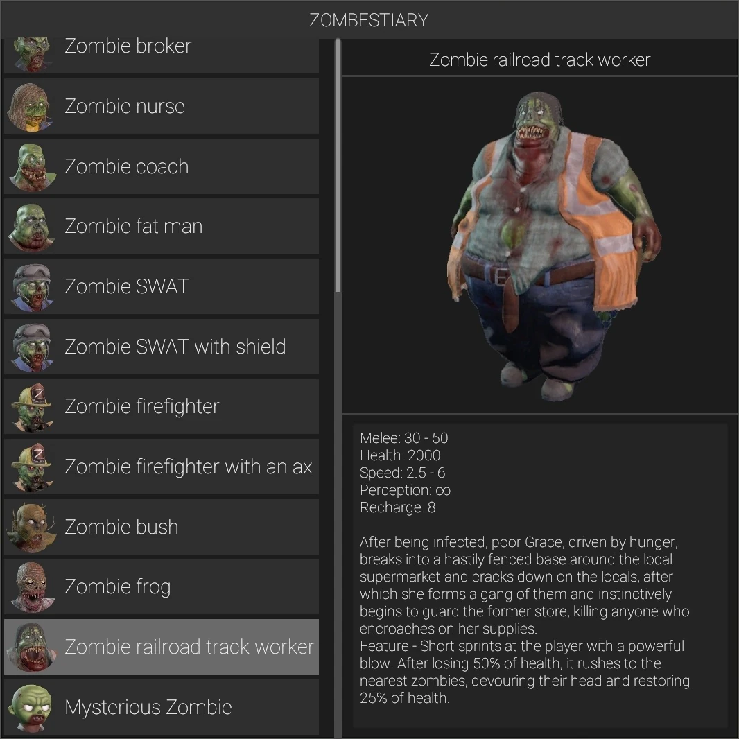 Zombie Railroad Worker | Zompiercer Wiki | Fandom