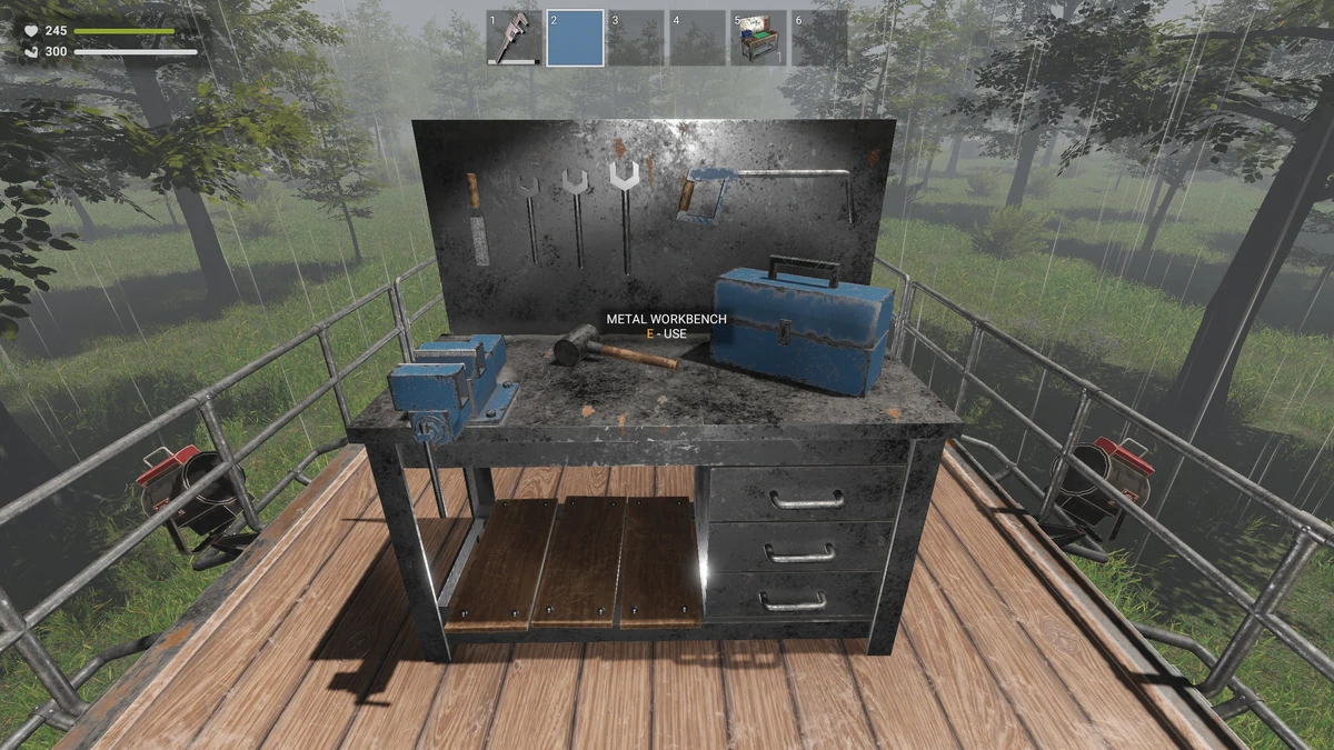 how to make workbench dayz