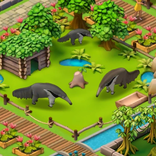 Giant Anteater | Zoo Life: Animal Park Wiki | Fandom