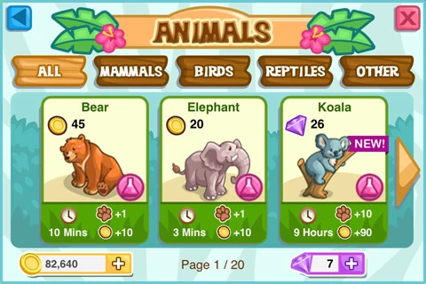 Animals | Zoo Story 2 Wiki | Fandom