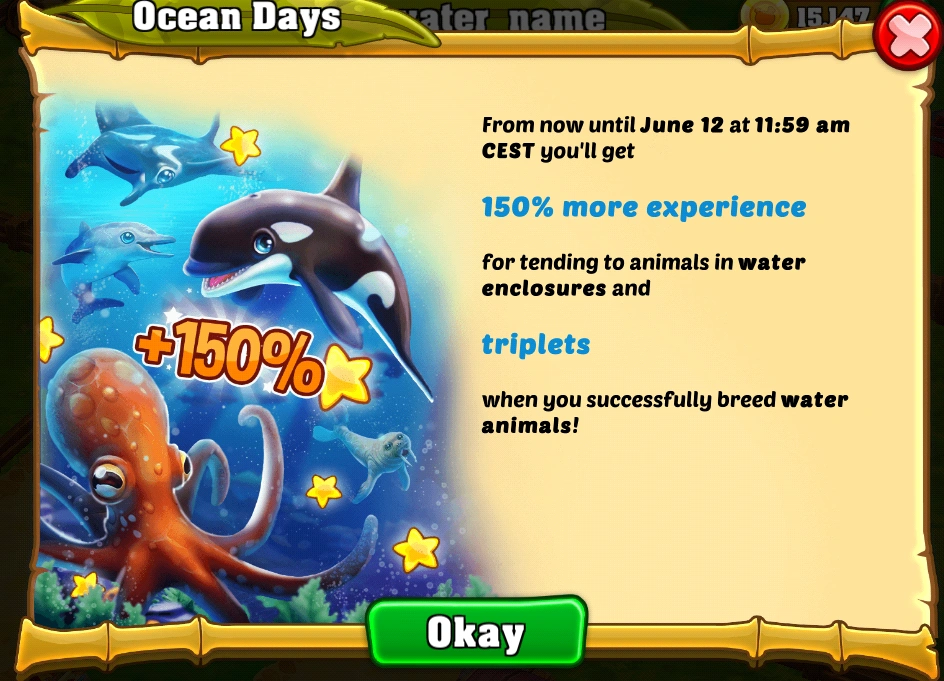 World Ocean Day | Zoo 2: Animal Park Wiki | Fandom