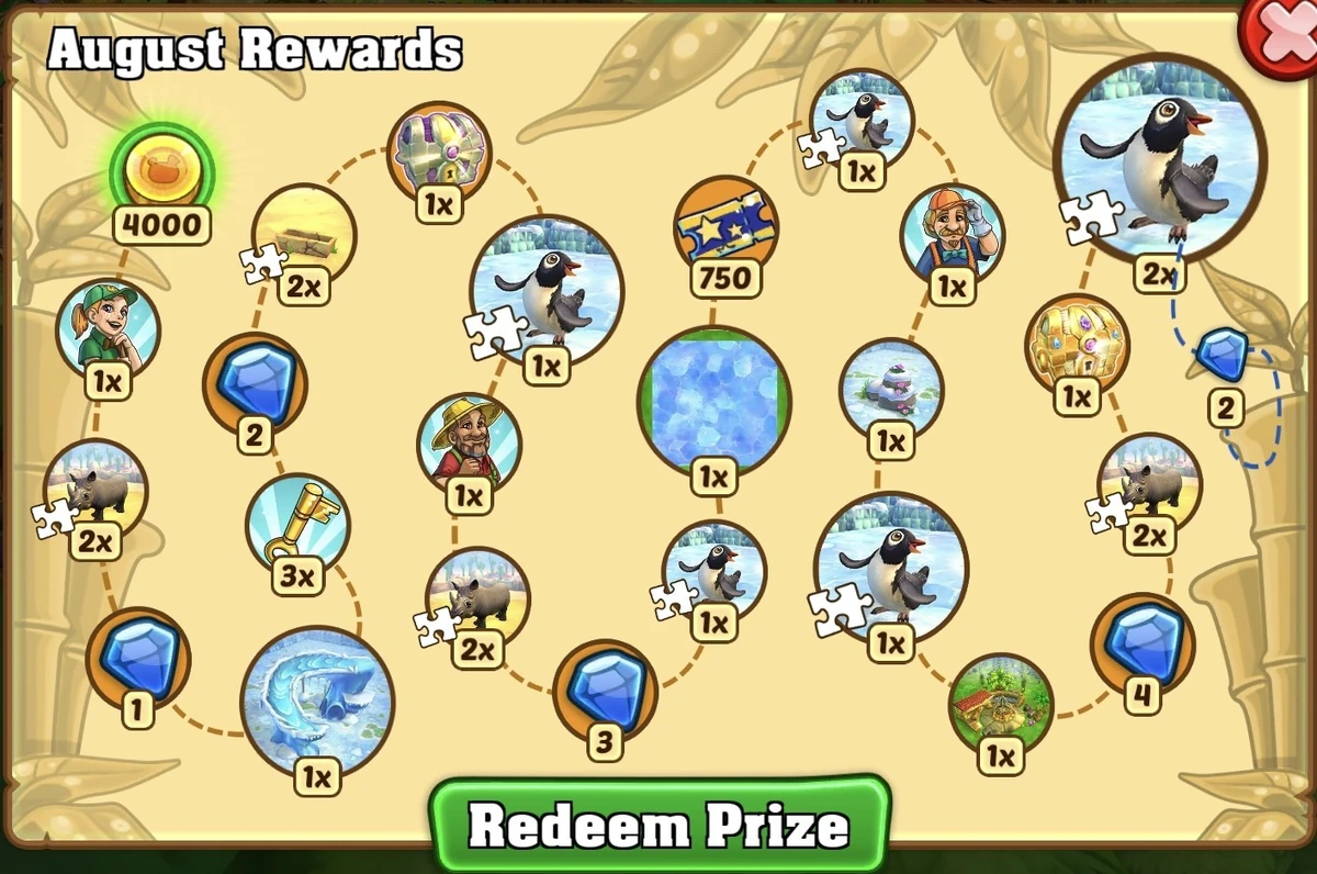 Login Rewards Paths | Zoo 2: Animal Park Wiki | Fandom