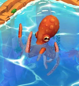 Red Giant Octopus | Zoo 2: Animal Park Wiki | Fandom