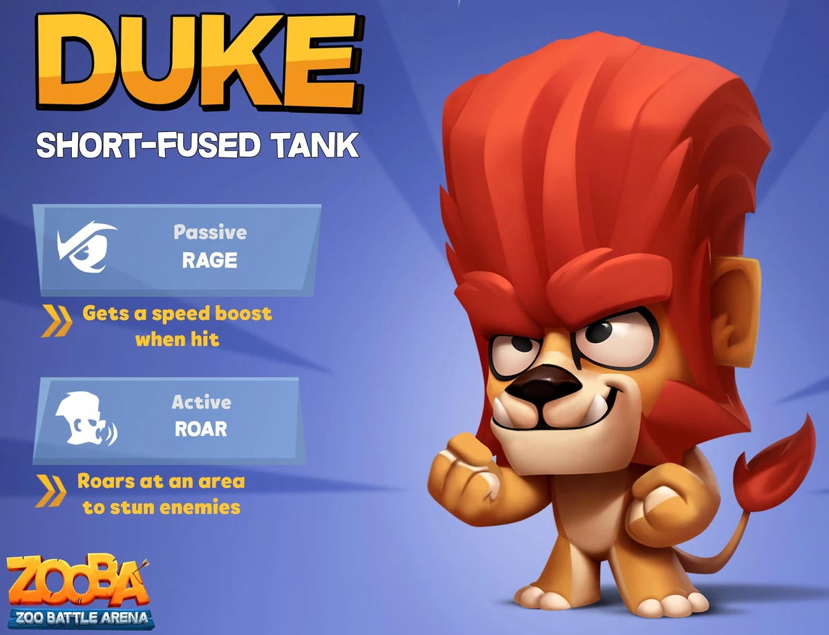 Duke | Wiki Zooba | Fandom