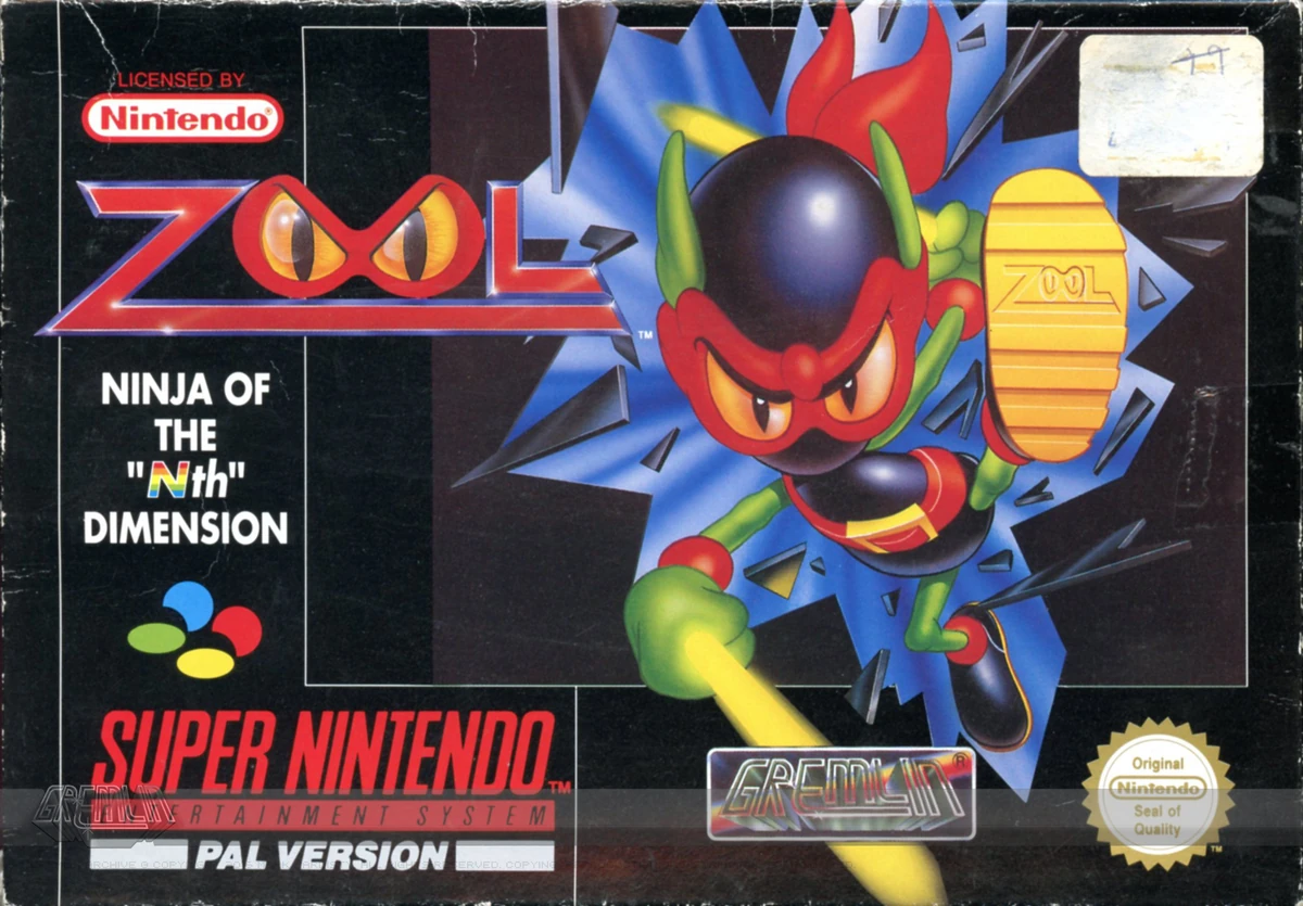 Zool (SNES) | Zool: The Alien Ninja from the Nth Dimension Wiki | Fandom