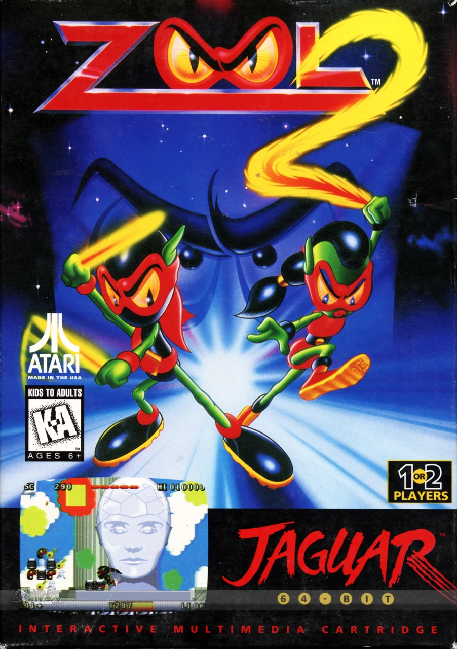 Zool 2 (Atari Jaguar) | Zool: The Alien Ninja from the Nth Dimension ...