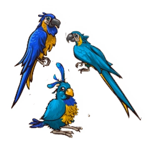Blue-Throated Macaw | Zoomumba Wiki | Fandom