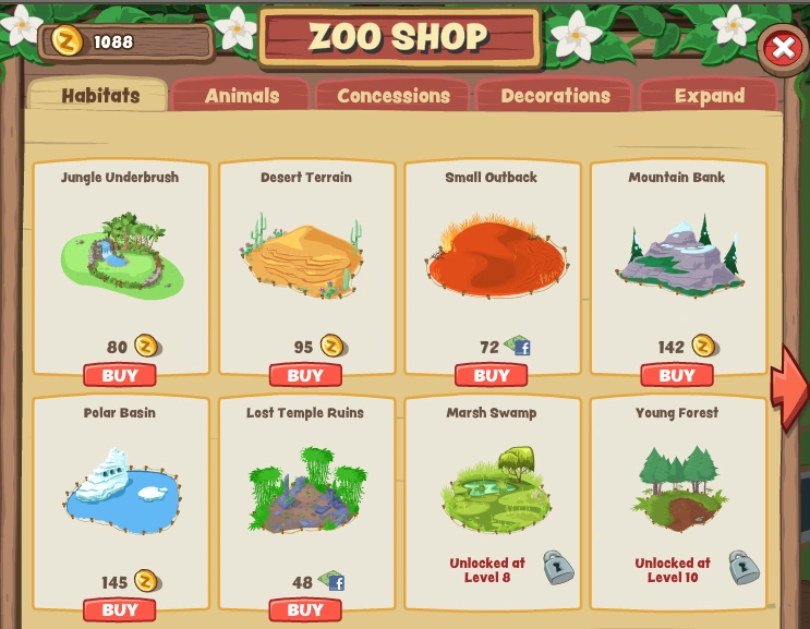 Shop | Zoo Paradise Wiki | Fandom