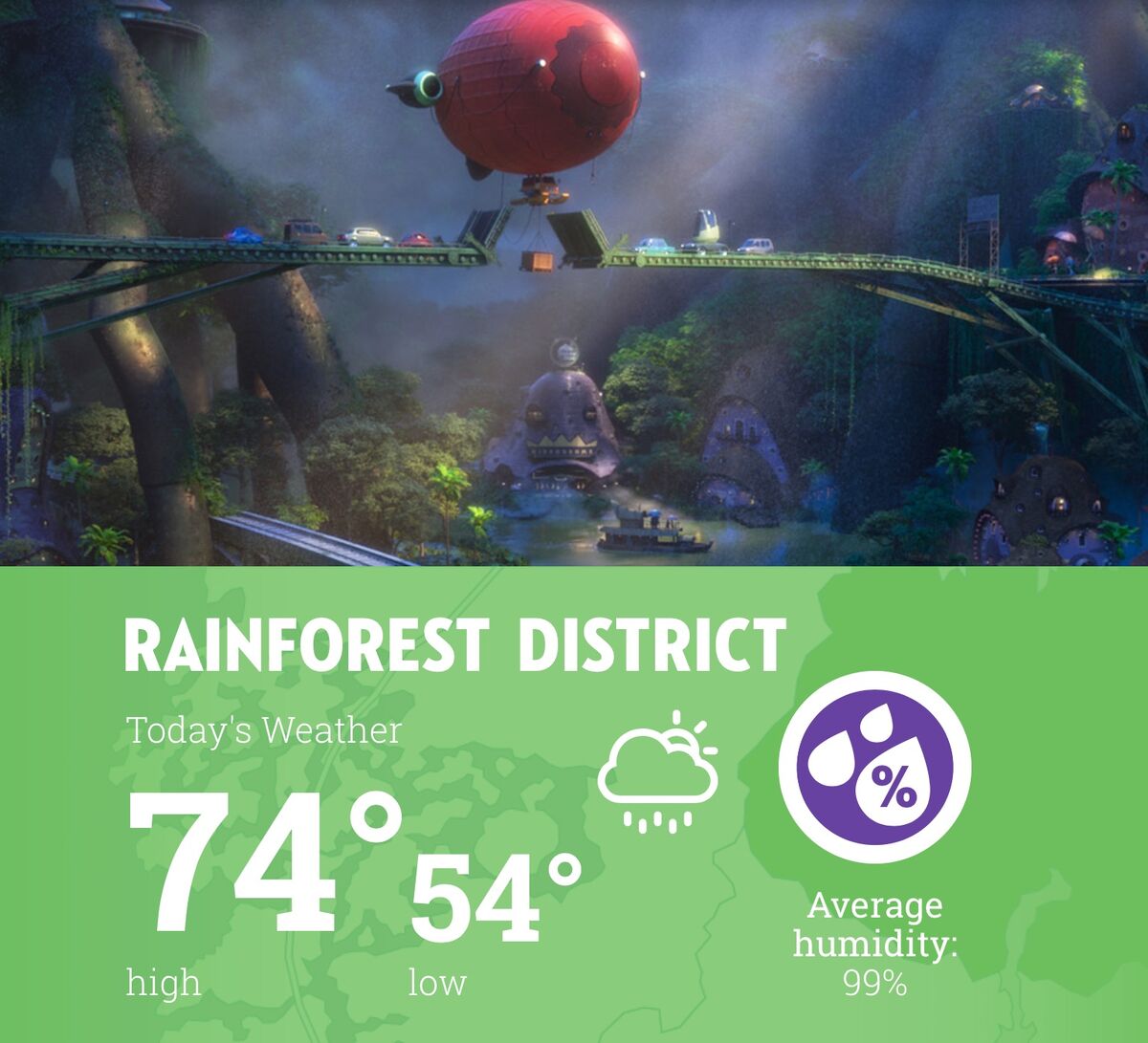 Rainforest District/Gallery | Zootopia Wiki | Fandom