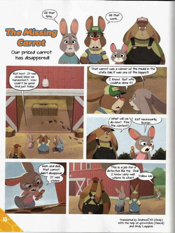 The Missing Carrot | Zootopia Wiki | Fandom