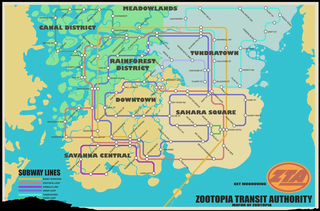 Zootopia Transit Authority | Zootopia Wiki | Fandom