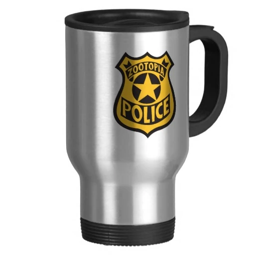 Zootopia Police Badge Mug | Zootopia Wiki | Fandom