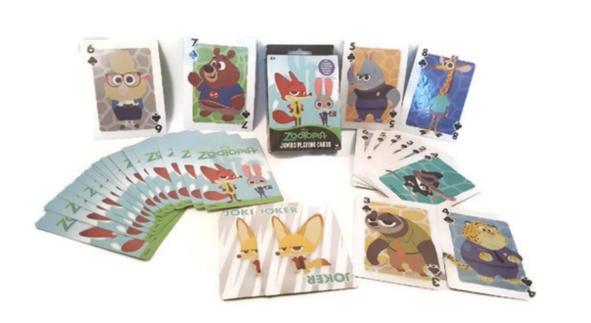 Jumbo Playing Cards | Zootopia Wiki | Fandom