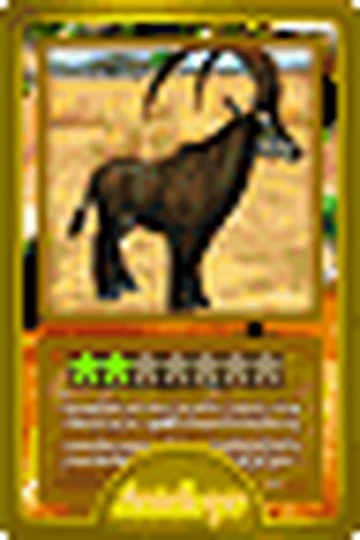Giant Sable Antelope Zoo Tycoon 2