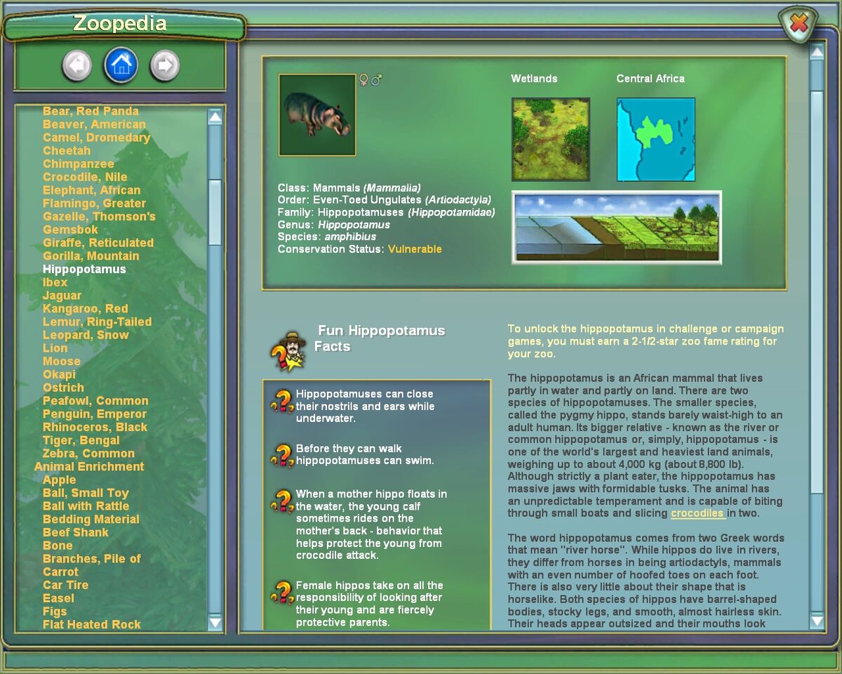 Zoopedia | Zoo Tycoon Wiki | Fandom