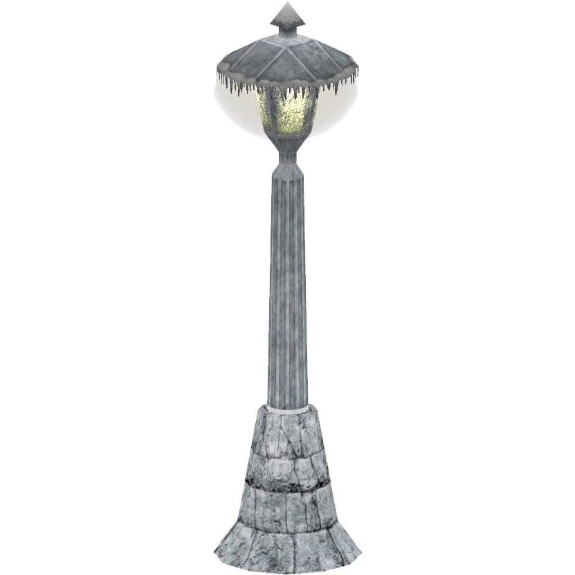 Ice Lamp Post (Aurora Designs) | ZT2 Download Library Wiki | Fandom