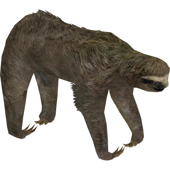 Dinosaur Giant Three Toed Sloth