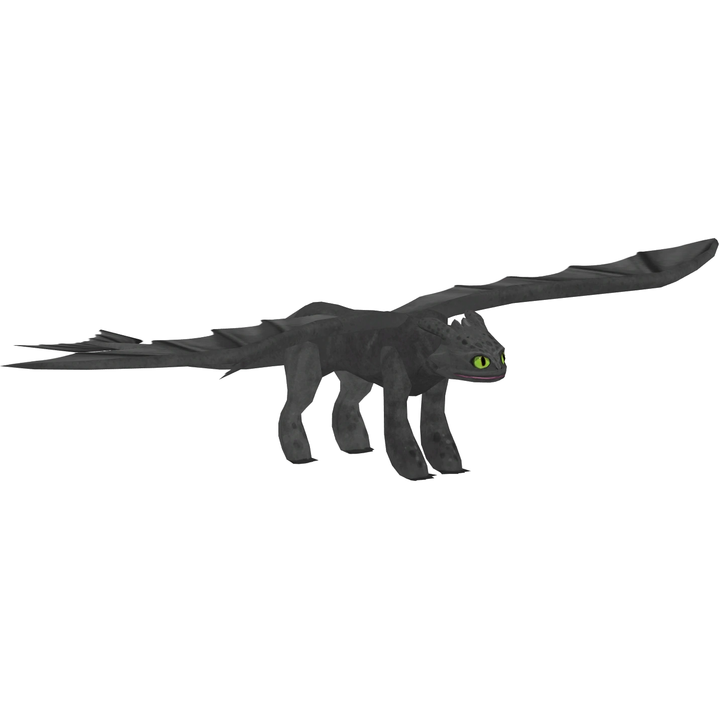 Black And White Night Fury