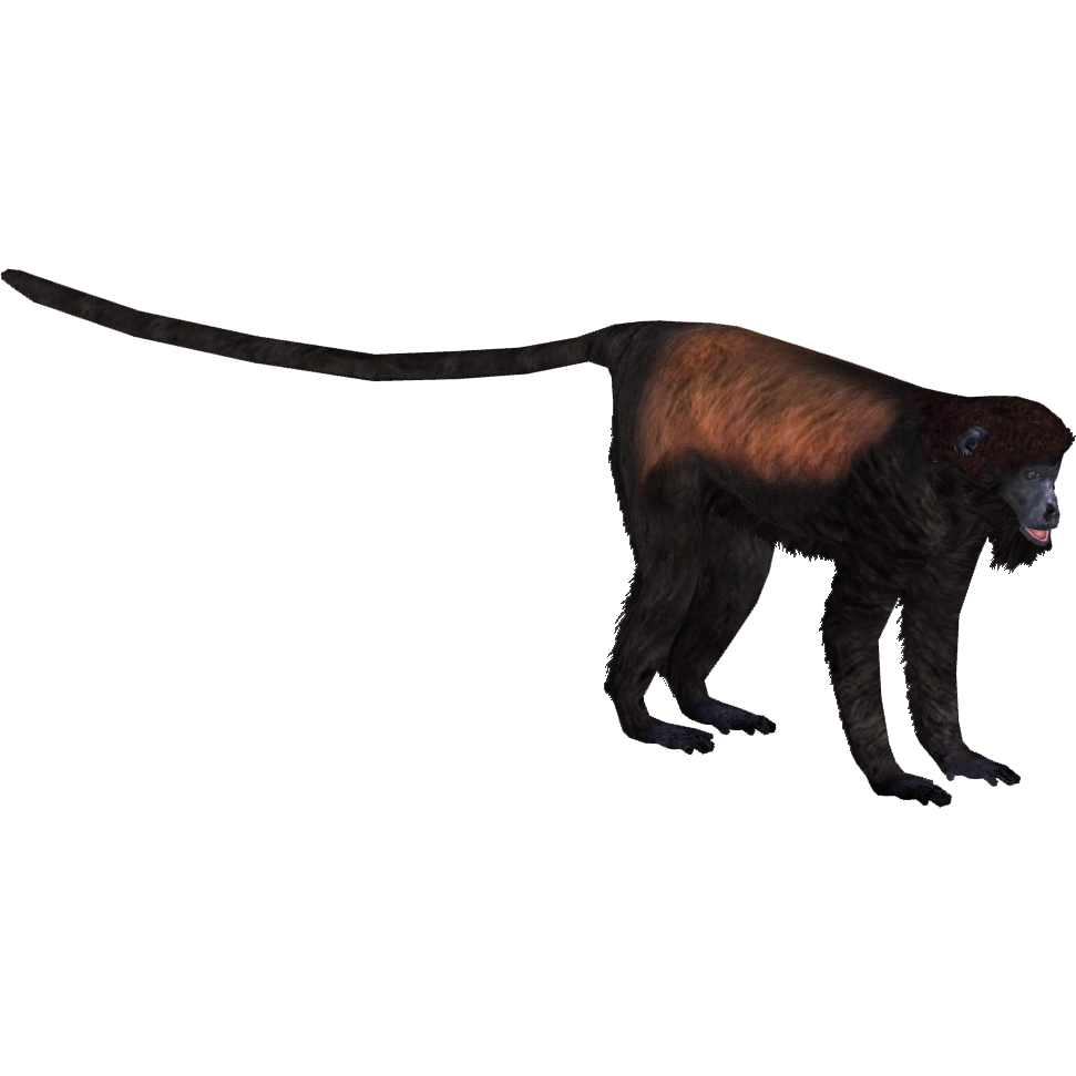 Mantled Howler Monkey (Tamara Henson) | ZT2 Download Library Wiki | Fandom