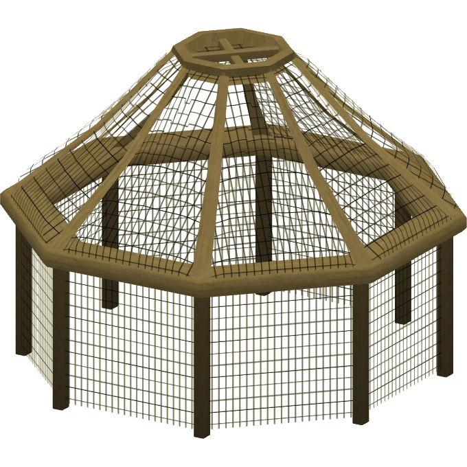 Round Aviary (Feral Designs) | ZT2 Download Library Wiki | Fandom