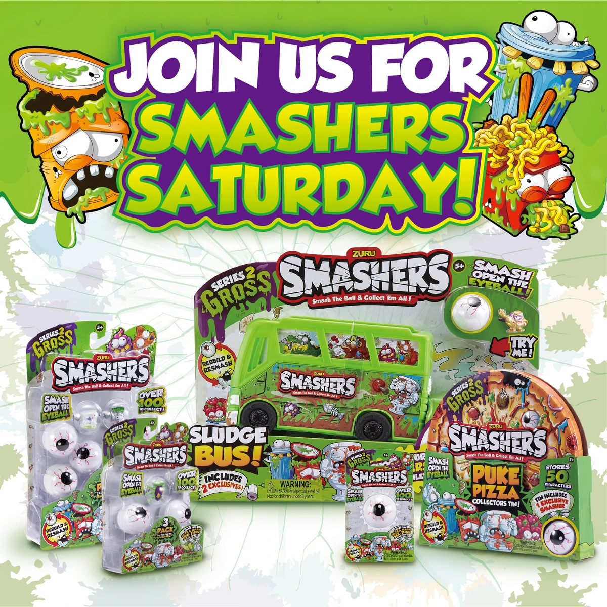Smashers Saturday | ZURU Smashers™ Wiki | Fandom