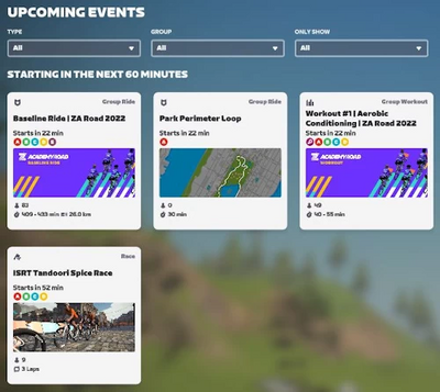 Home Screen | Zwift Wiki | Fandom