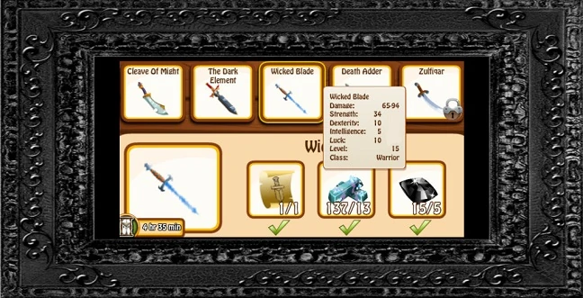 Wicked Blade | Legends: Rise of a Hero Wiki | Fandom