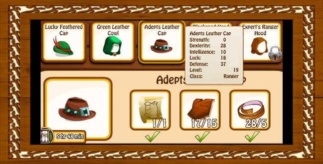 Adepts Leather Cap | Legends: Rise of a Hero Wiki | Fandom