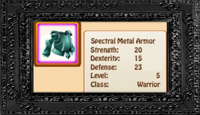 Spectral Metal Armor | Legends: Rise of a Hero Wiki | Fandom