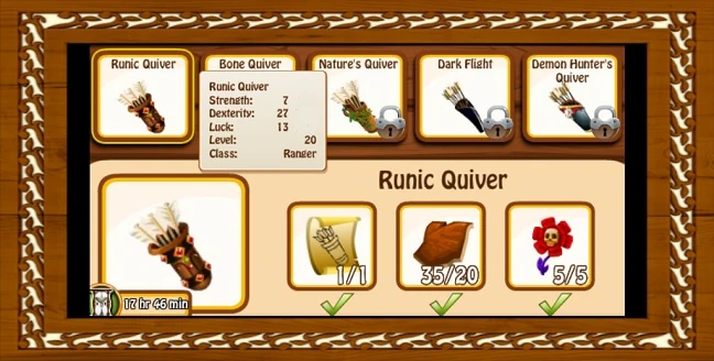 Runic Quiver | Legends: Rise of a Hero Wiki | Fandom