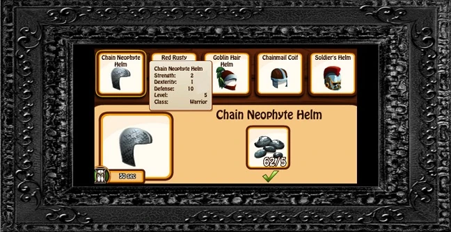 Chain Neophyte Helm | Legends: Rise of a Hero Wiki | Fandom